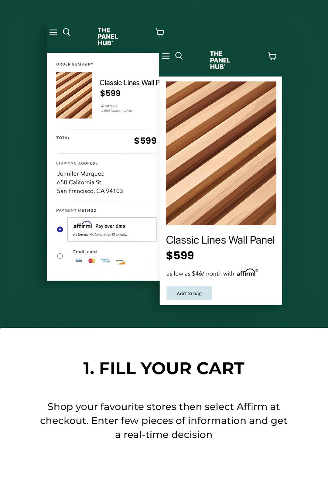 Affirm™ Financing | The Panel Hub®